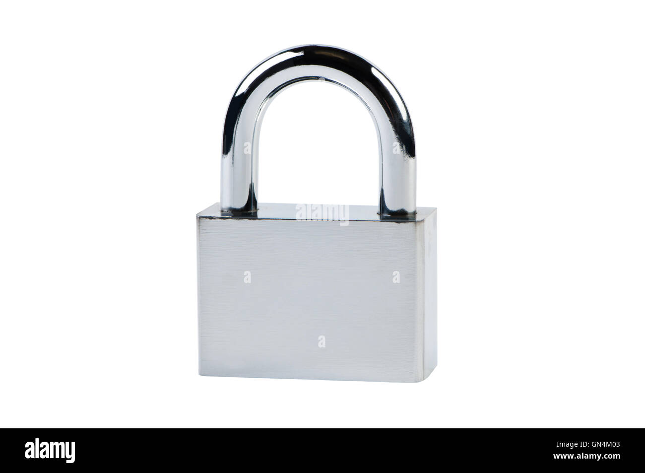 Padlock isolated on a white background Stock Photo - Alamy