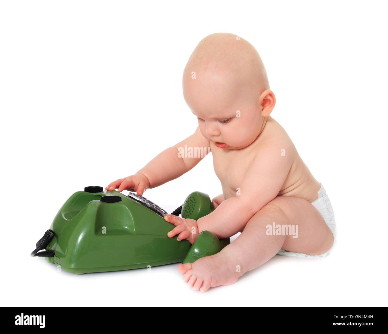 Baby concentration Cut Out Stock Images & Pictures - Alamy