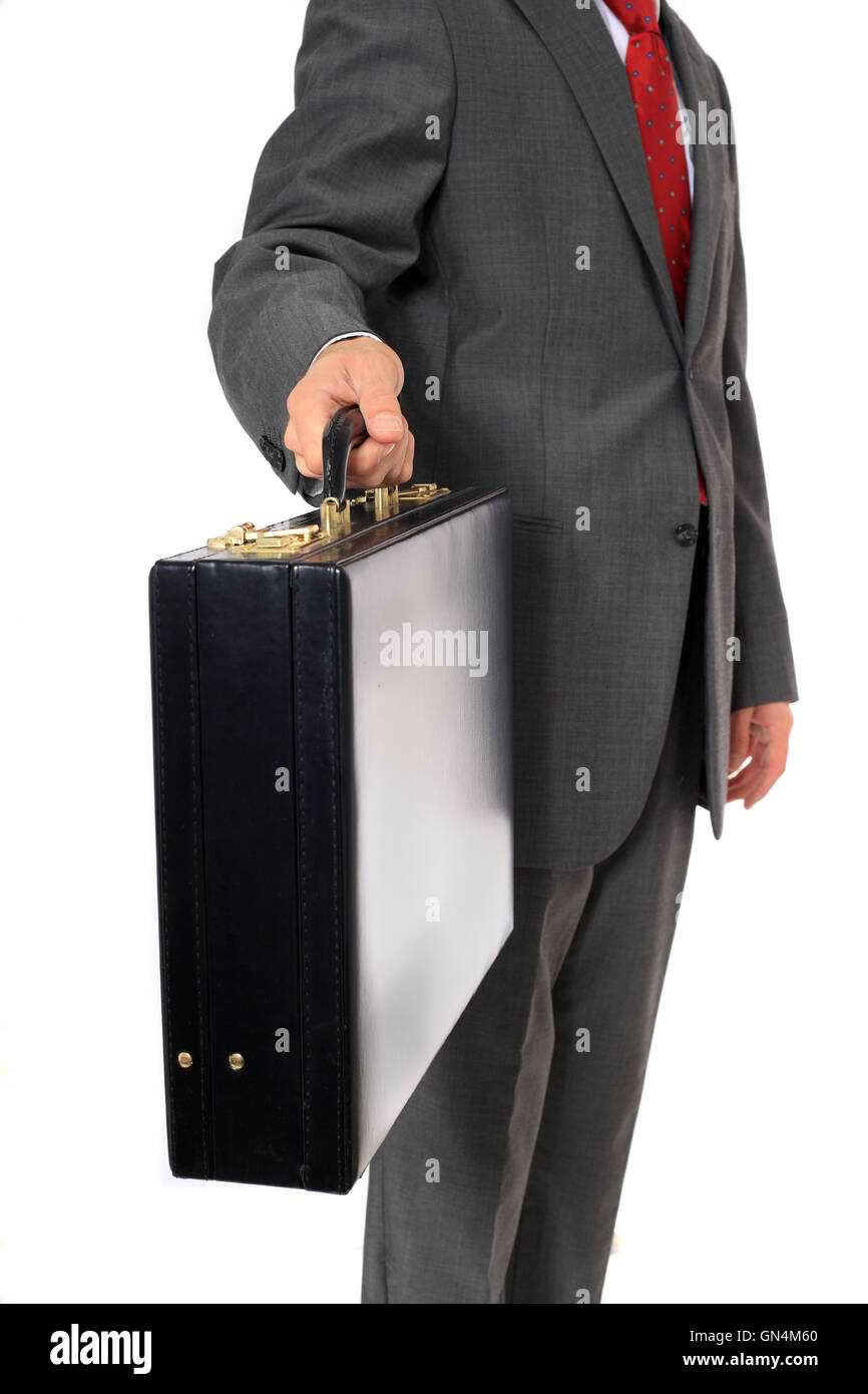 Mysterious black briefcase hi-res stock photography and images - Alamy