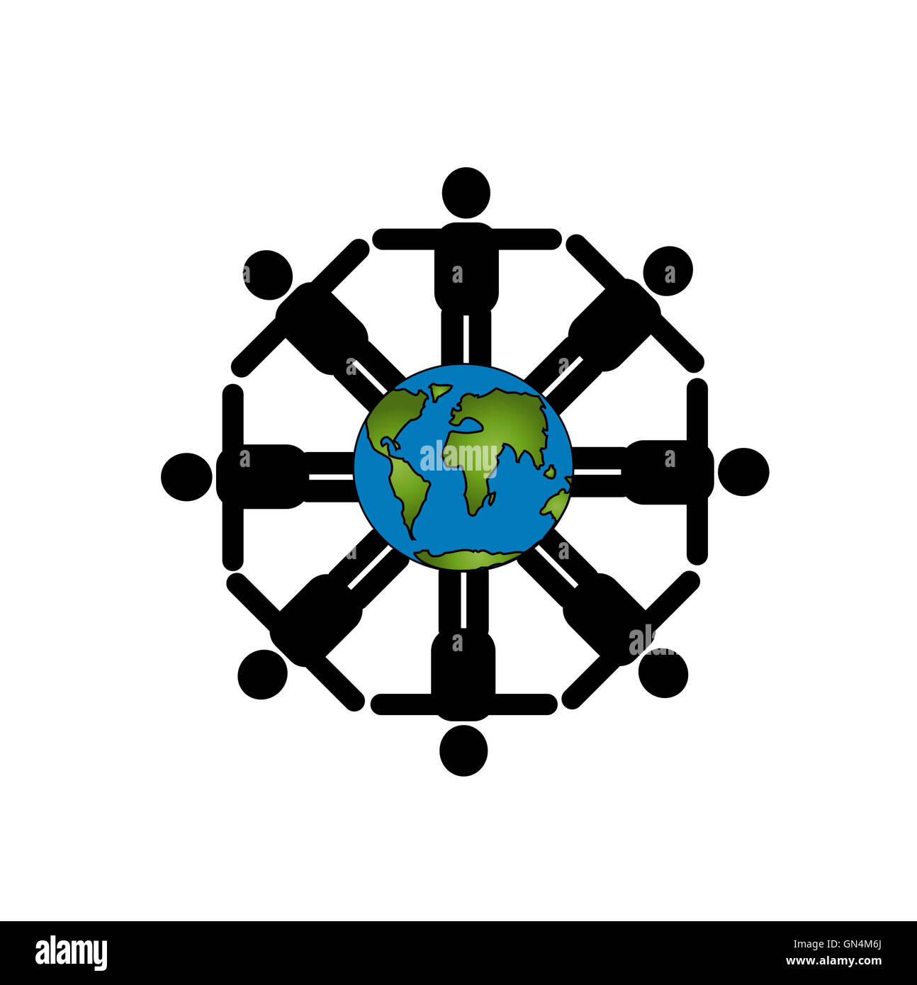 Earth pictogram hi-res stock photography and images - Alamy