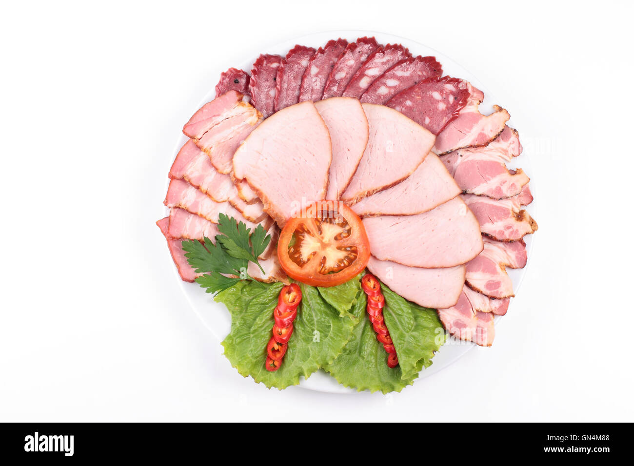 various meat composition Stock Photo - Alamy