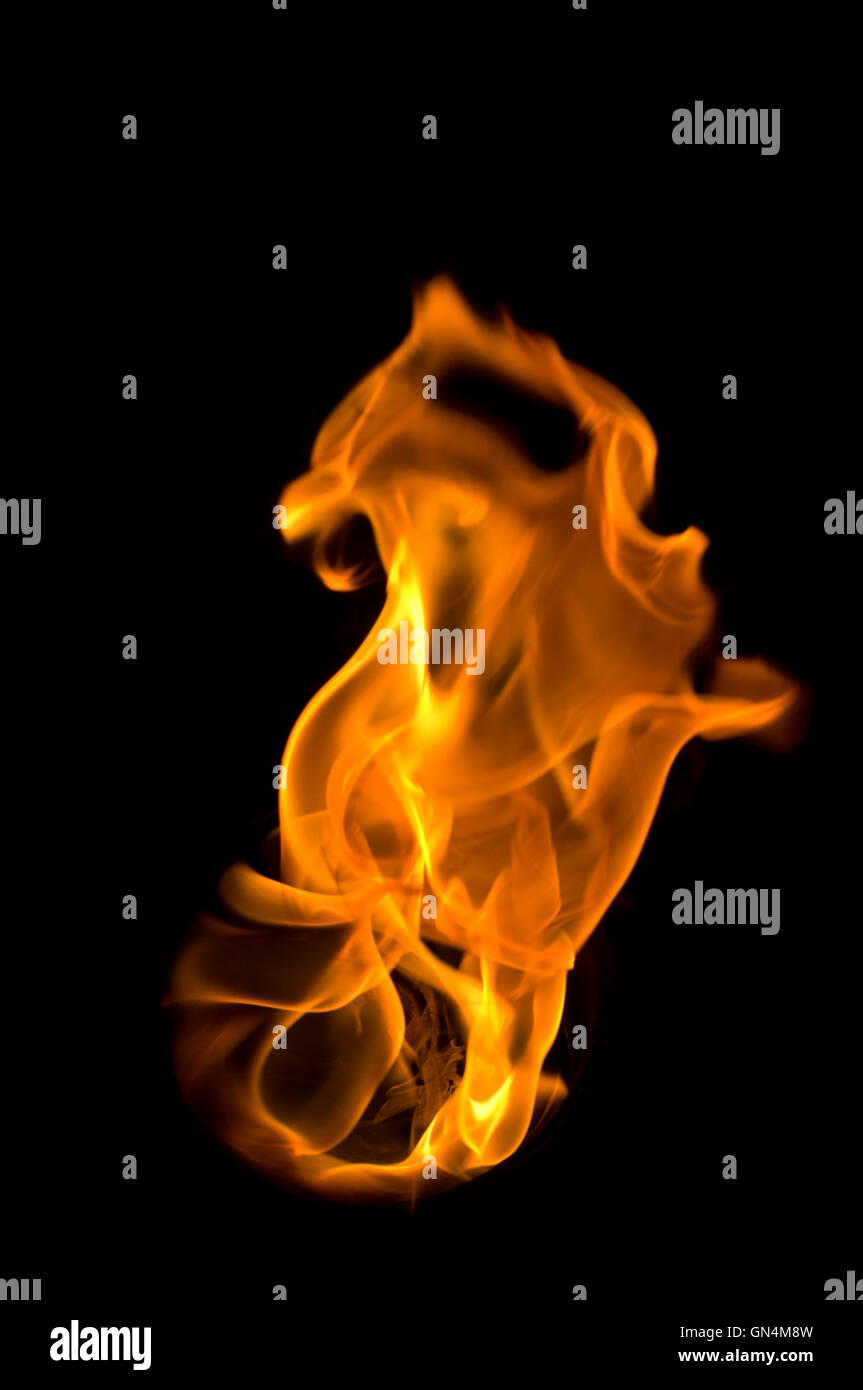 Abstract fire flames black hi-res stock photography and images - Alamy