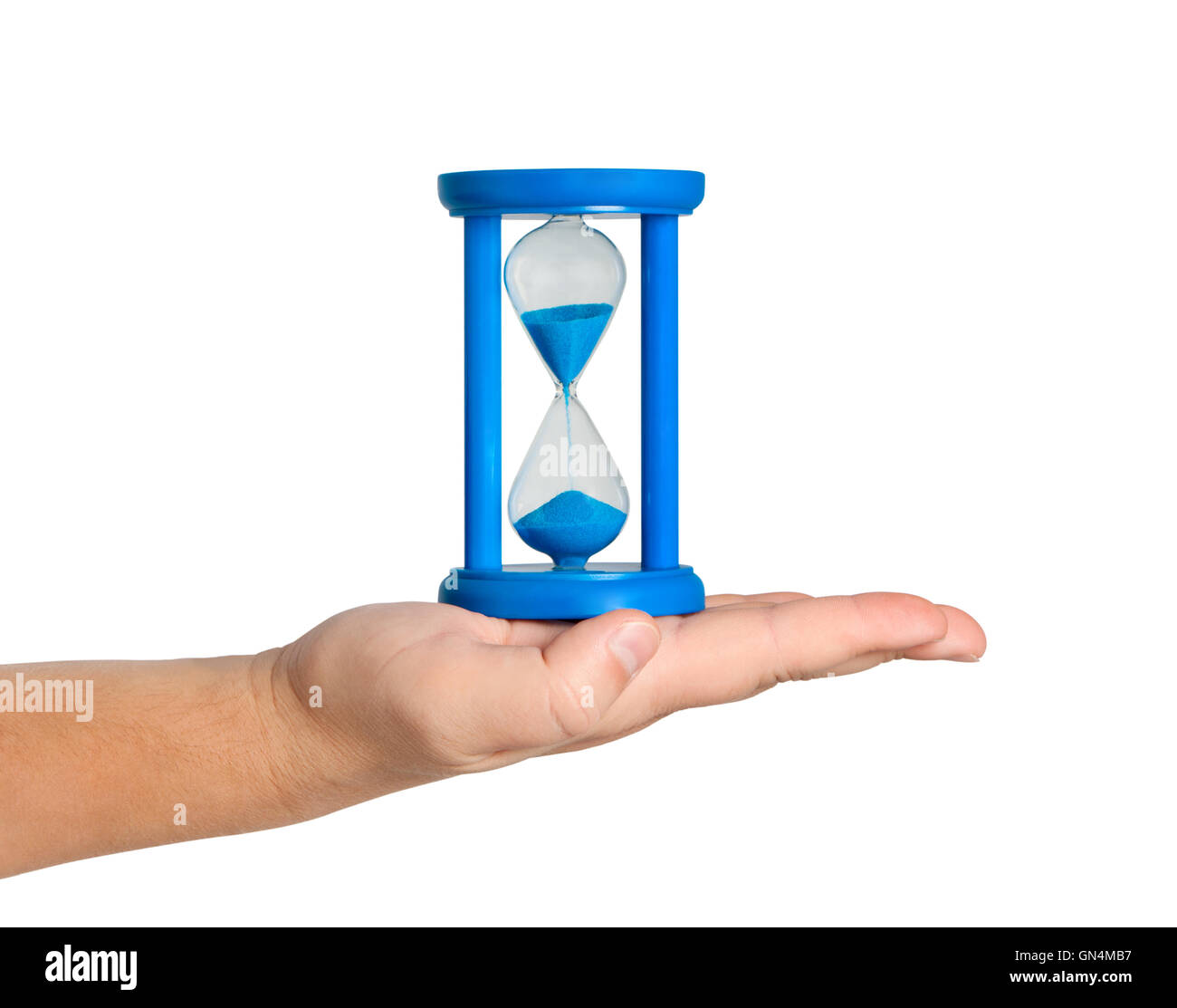 Sand hourglass timer counter Cut Out Stock Images & Pictures - Alamy
