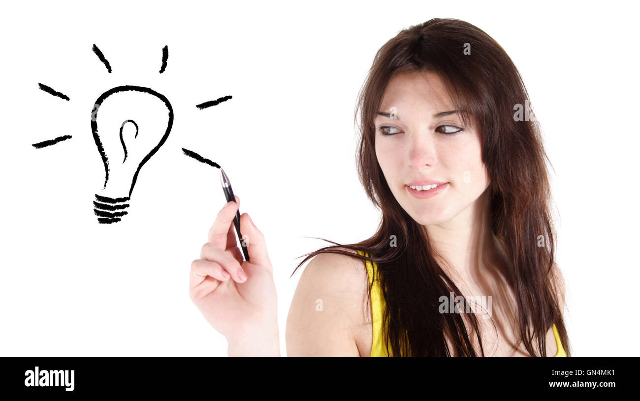 Flash of genius Stock Photo - Alamy