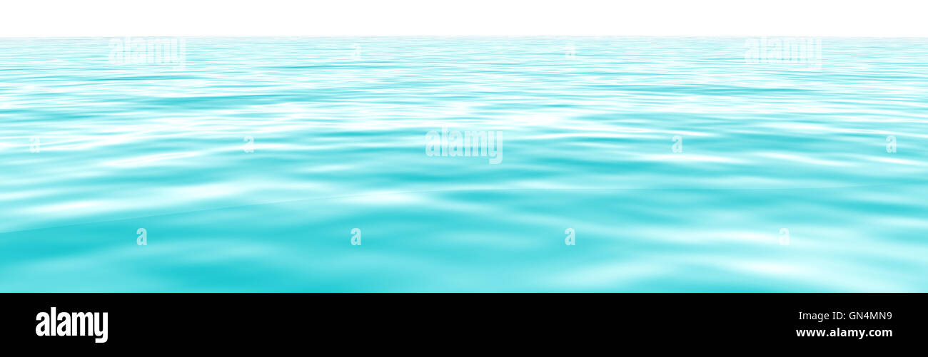 Pure blue transparent water Stock Photo - Alamy