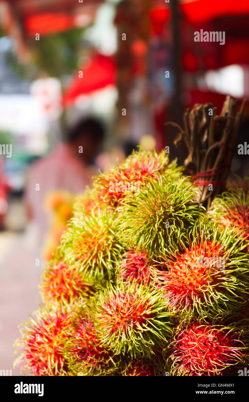 Close up of rambutan hi-res stock photography and images - Alamy