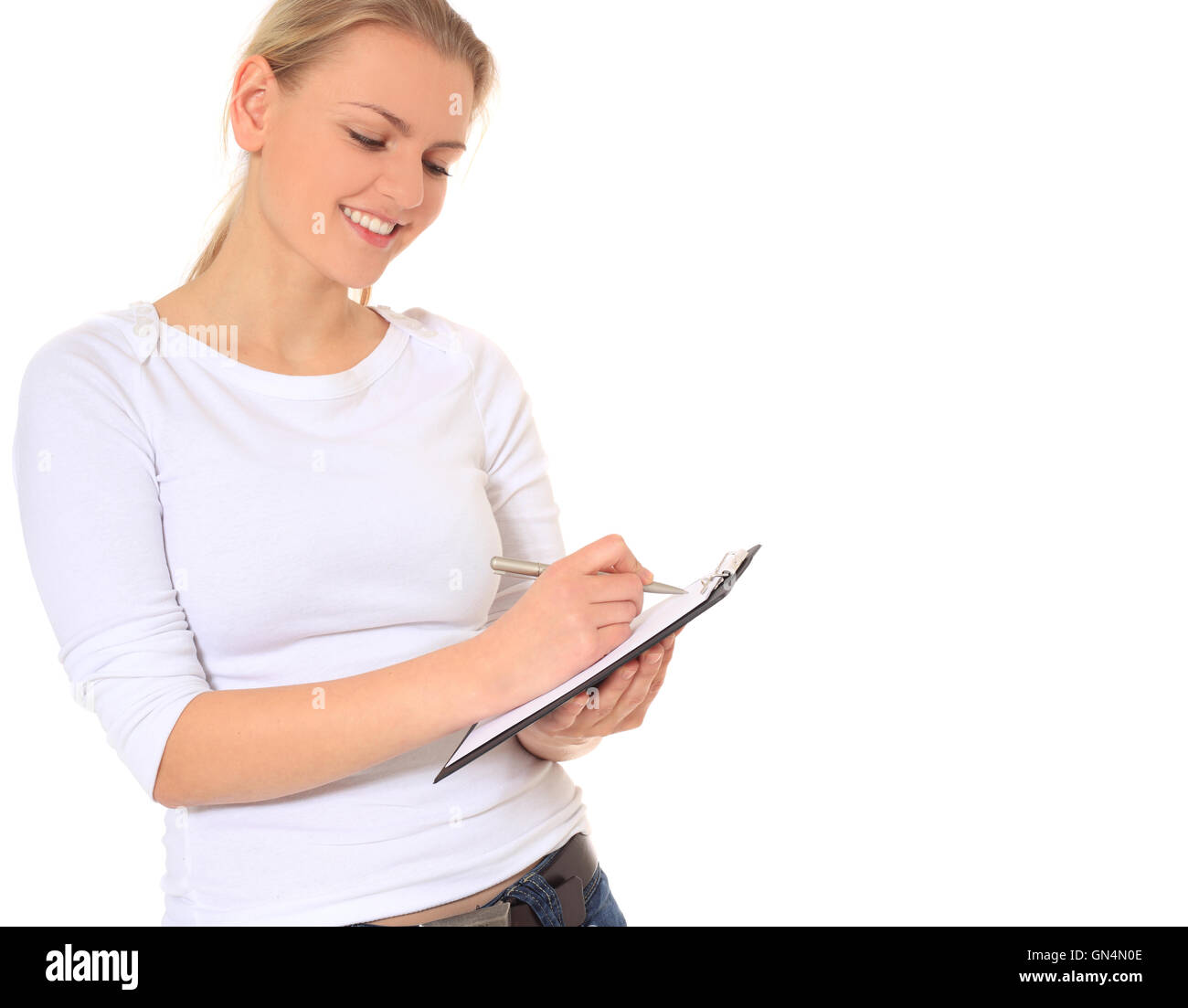 Person taking survey hi-res stock photography and images - Alamy