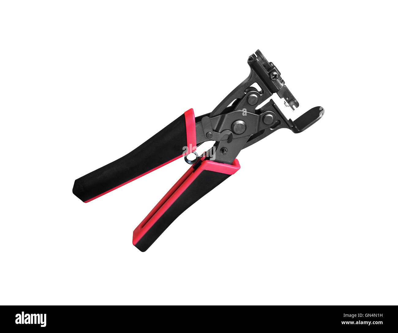 wire strippers isolated on white background Stock Photo - Alamy