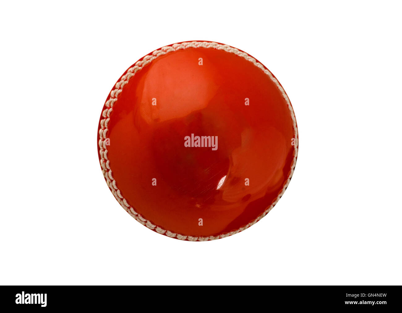 Red leather cricket ball hi-res stock photography and images - Alamy
