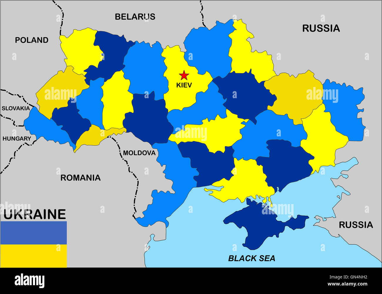 Map of ukraine hi-res stock photography and images - Alamy