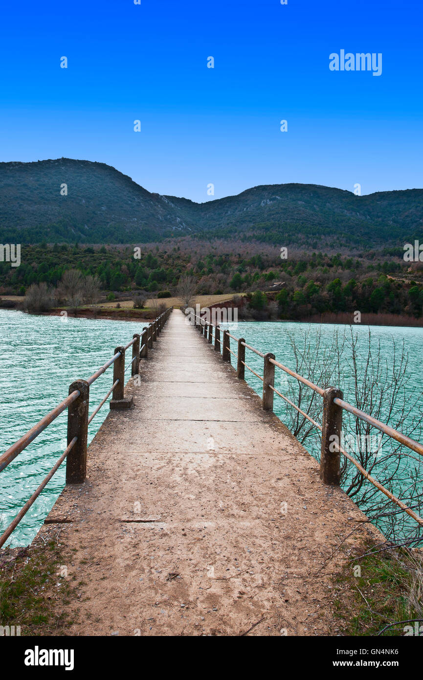 Old destroyed bridge rock hi-res stock photography and images - Alamy