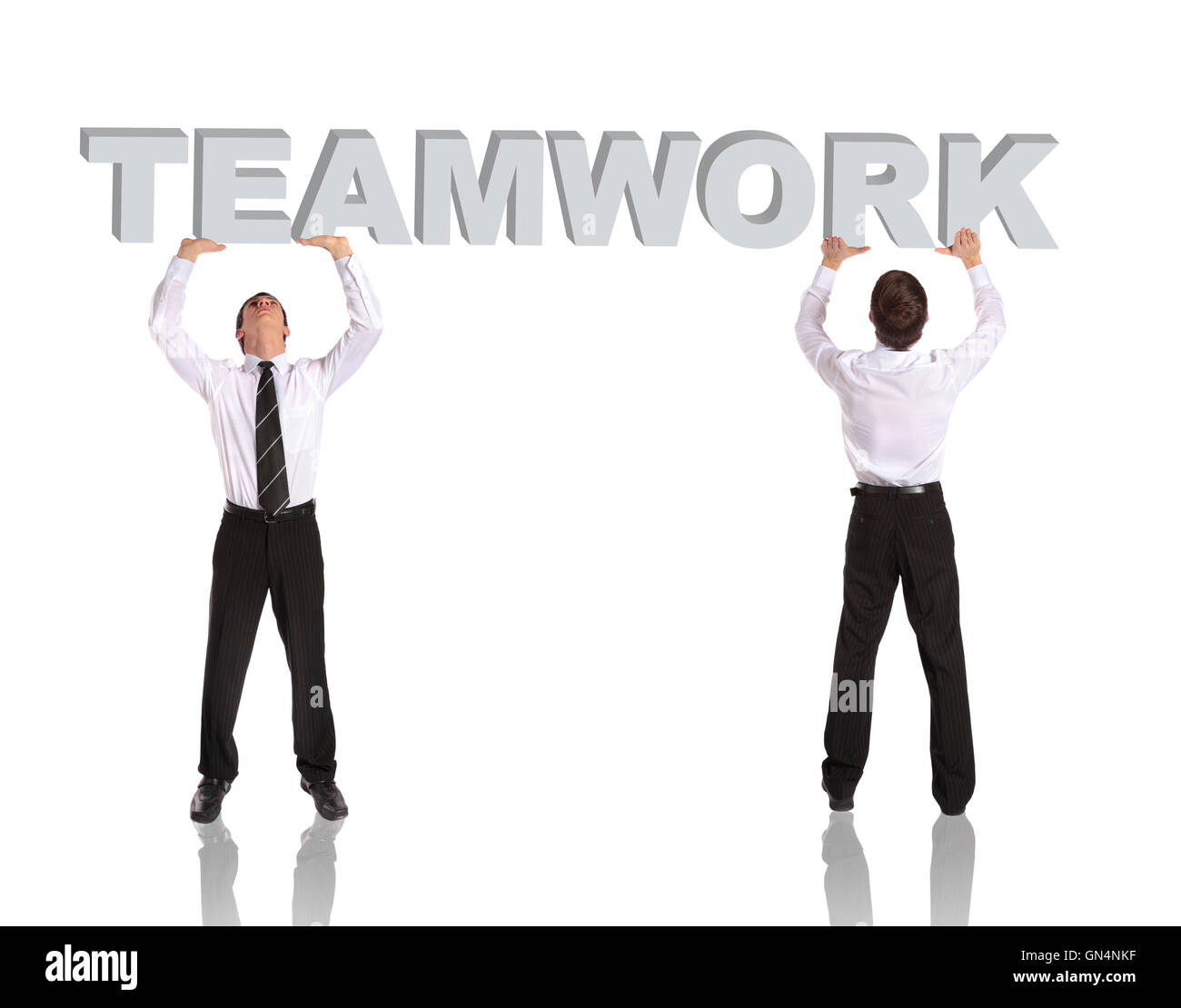 Mutual teamwork hi-res stock photography and images - Alamy