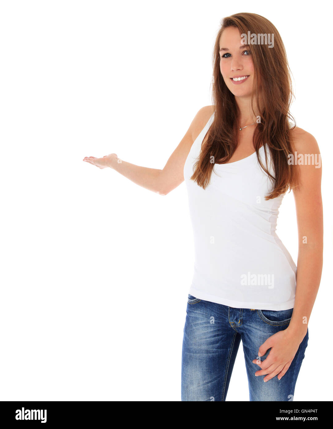 Attractive presentation Cut Out Stock Images & Pictures - Alamy