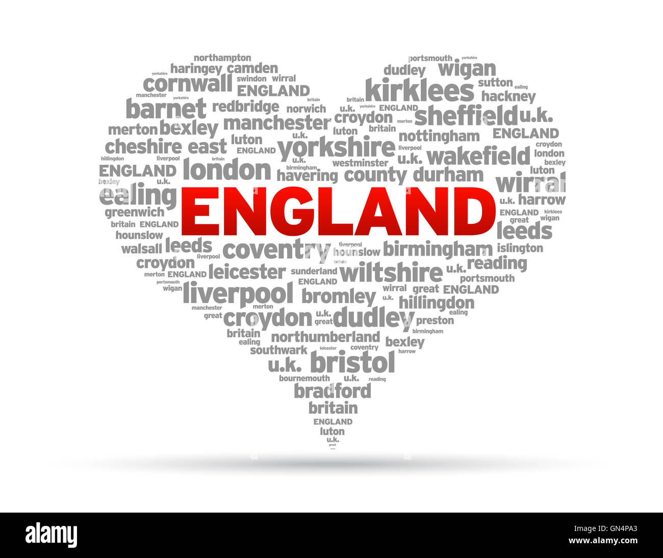 I love england Cut Out Stock Images & Pictures - Alamy