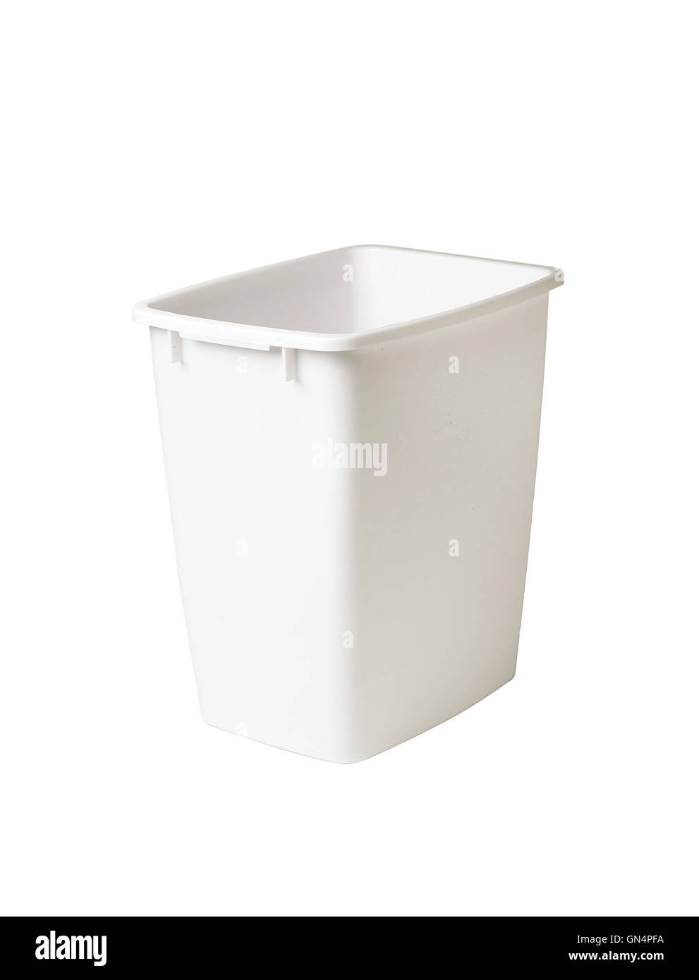 Closed white plastic container Stock Photo - Alamy