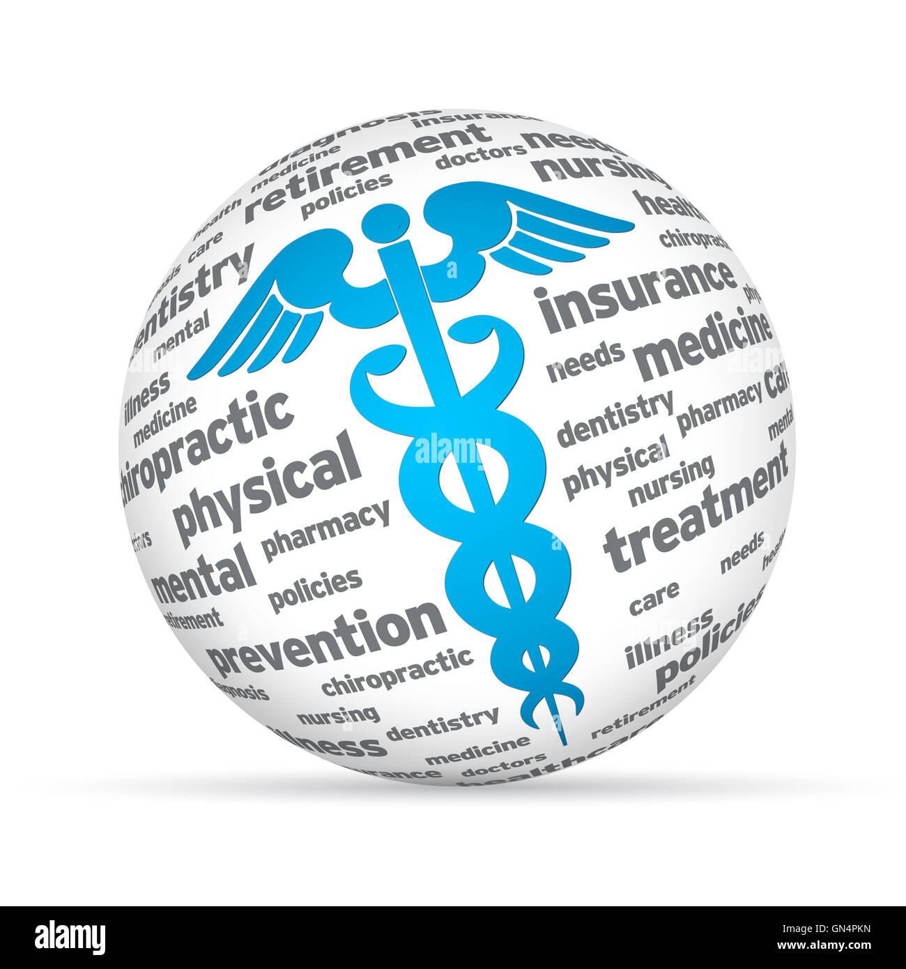 Caduceus and cross hi-res stock photography and images - Alamy