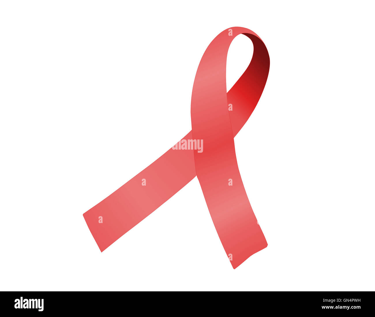 aids awareness red ribbon Stock Photo - Alamy