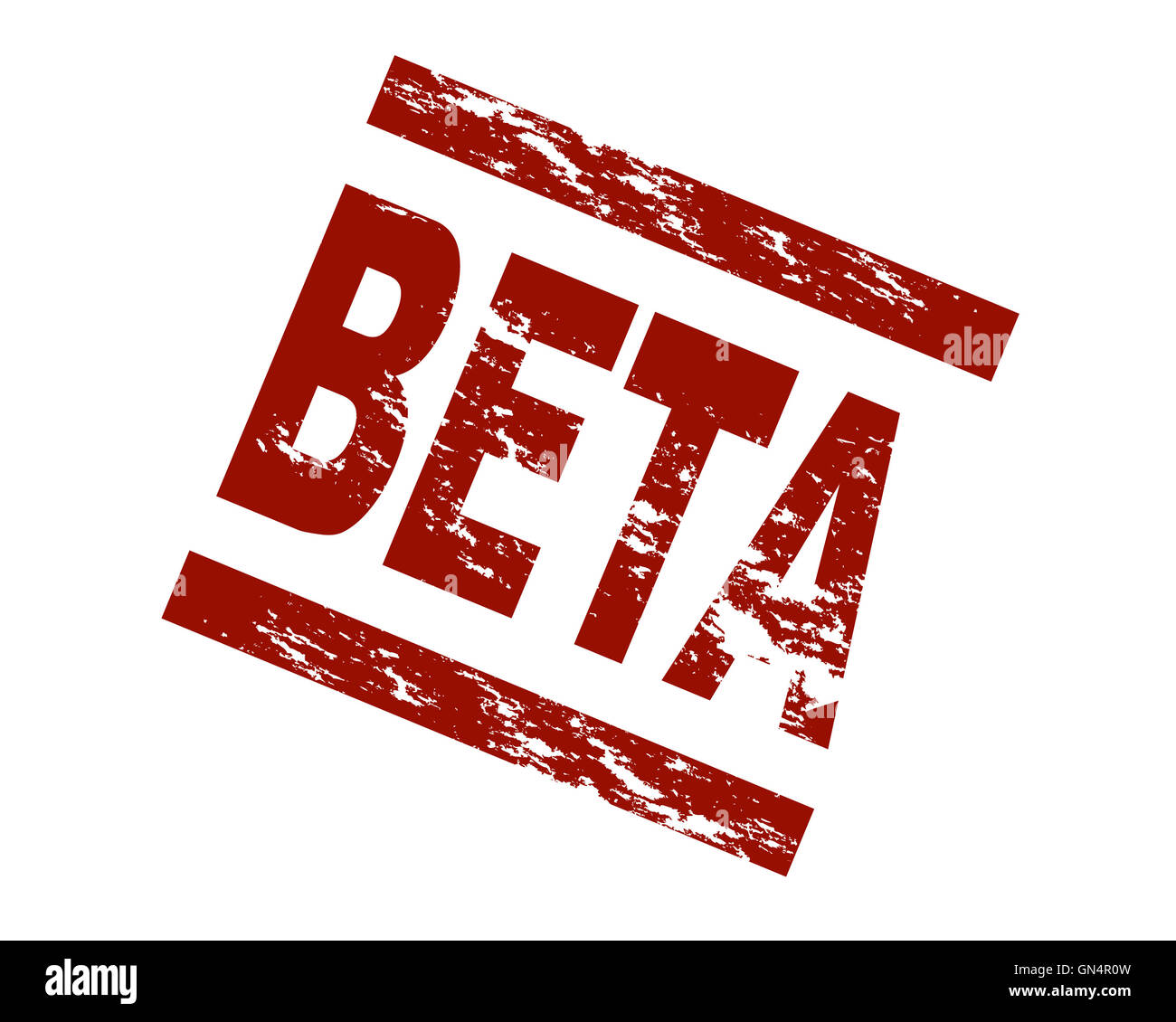Stamp - Beta Stock Photo - Alamy