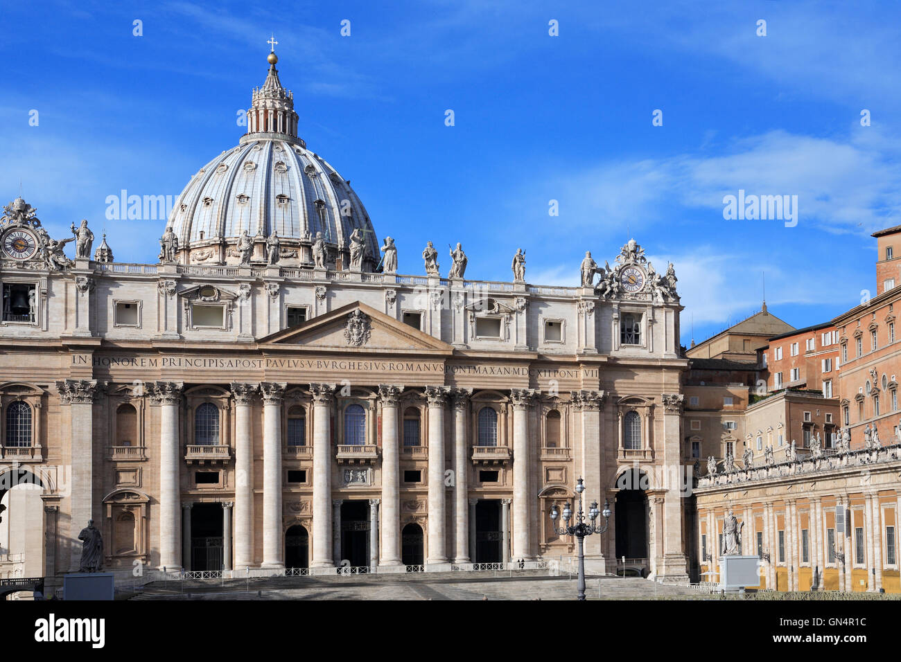 St Peter's Basilica,Rome Stock Photo - Alamy