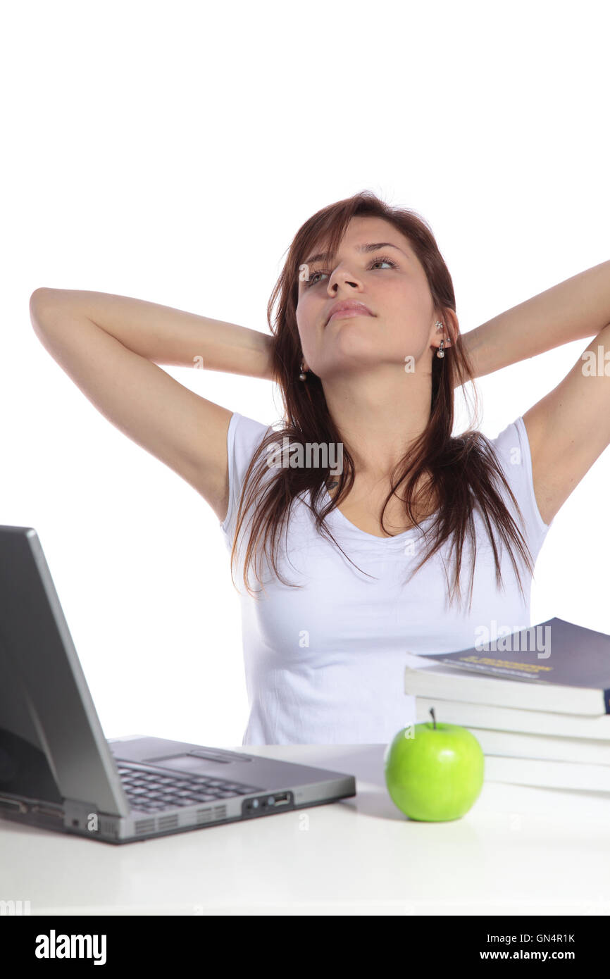 Taking a break Stock Photo - Alamy