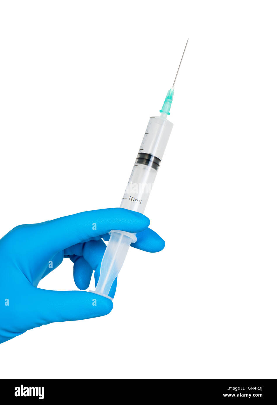 Injection syringe in medical Cut Out Stock Images & Pictures - Alamy