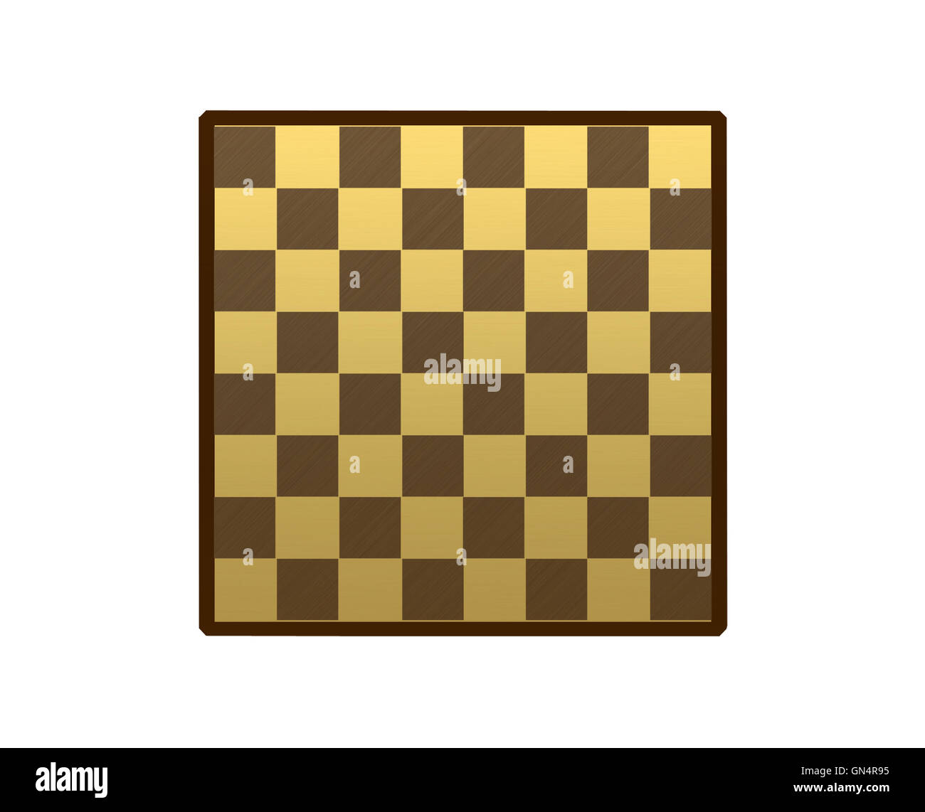 Chess board top view Cut Out Stock Images & Pictures - Alamy