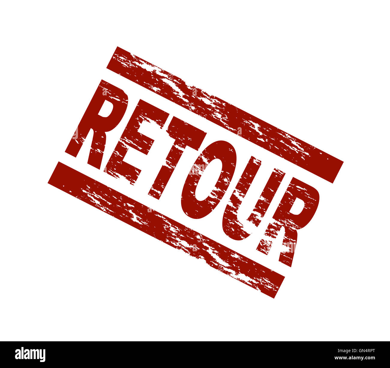 Retour Sign High Resolution Stock Photography and Images - Alamy