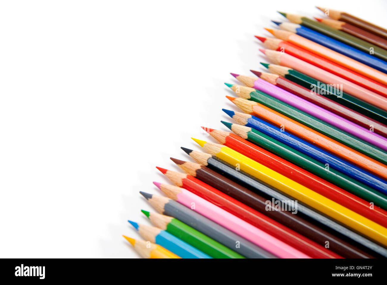 set of pencils Stock Photo - Alamy