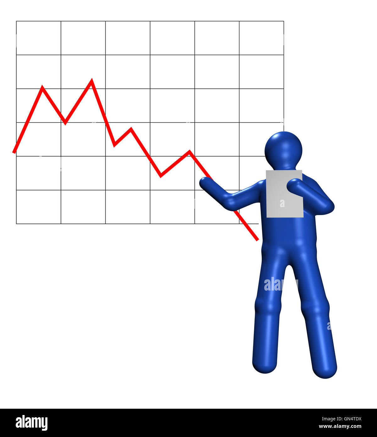 Financial chart collapse hi-res stock photography and images - Alamy