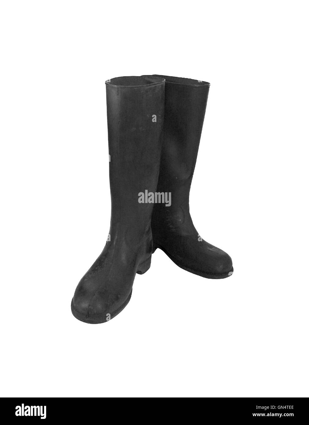 Black rubber boots hi-res stock photography and images - Alamy
