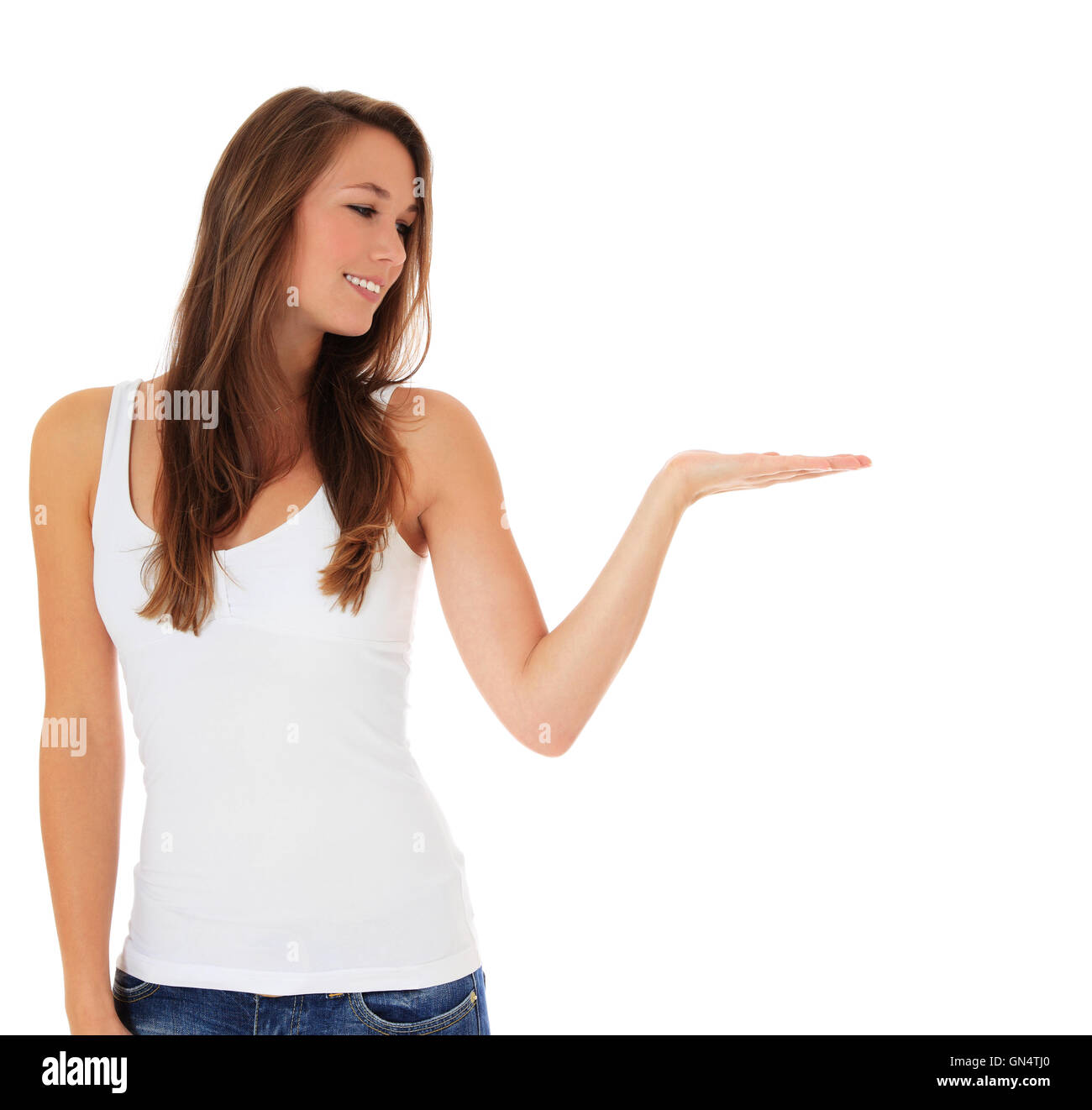 Attractive presentation Cut Out Stock Images & Pictures - Alamy