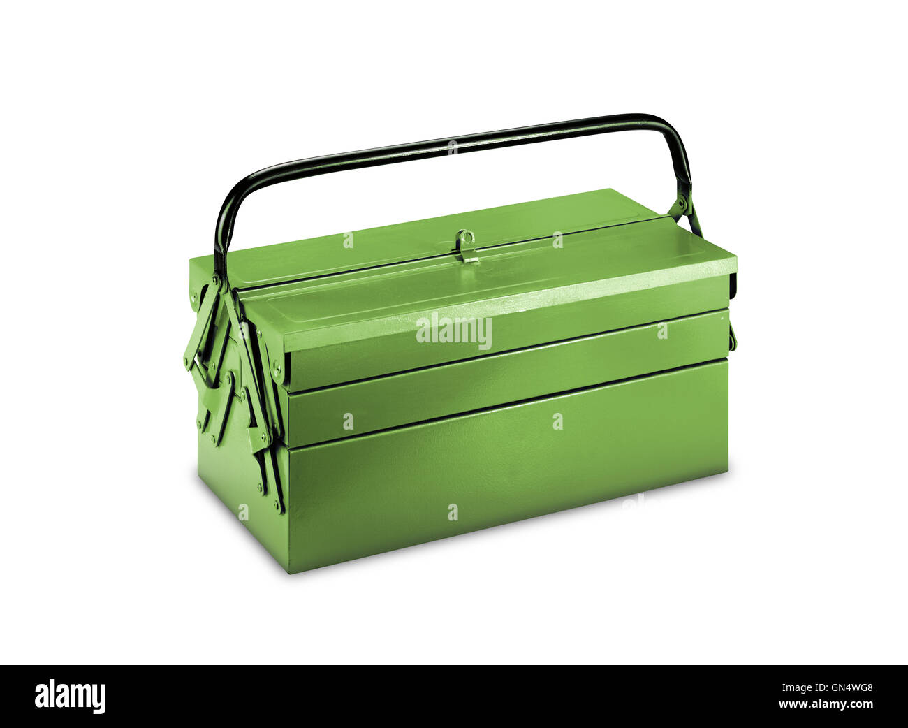 mechanic's basic tool box with set of spanner Stock Photo - Alamy