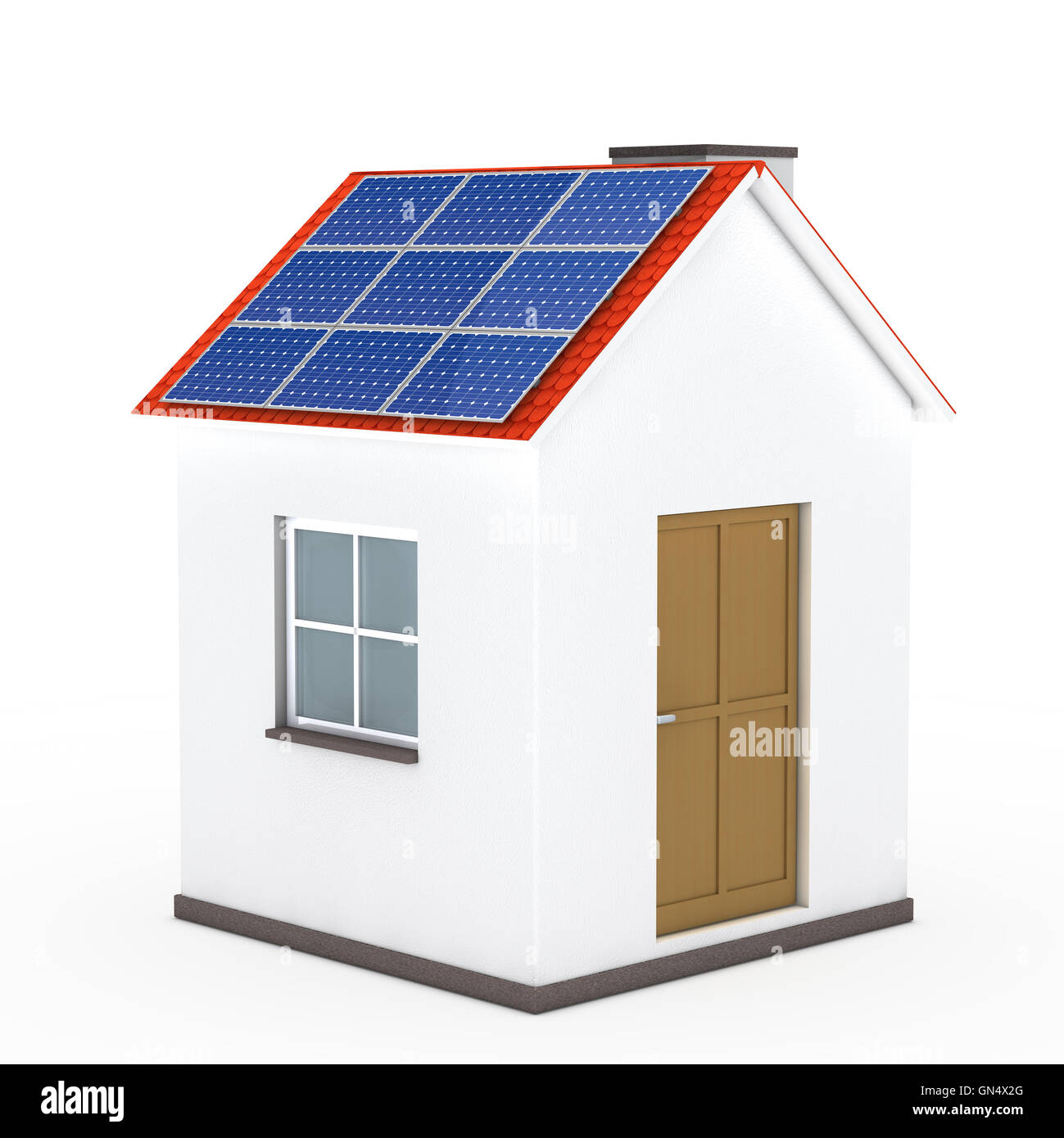 house solar panel Stock Photo - Alamy