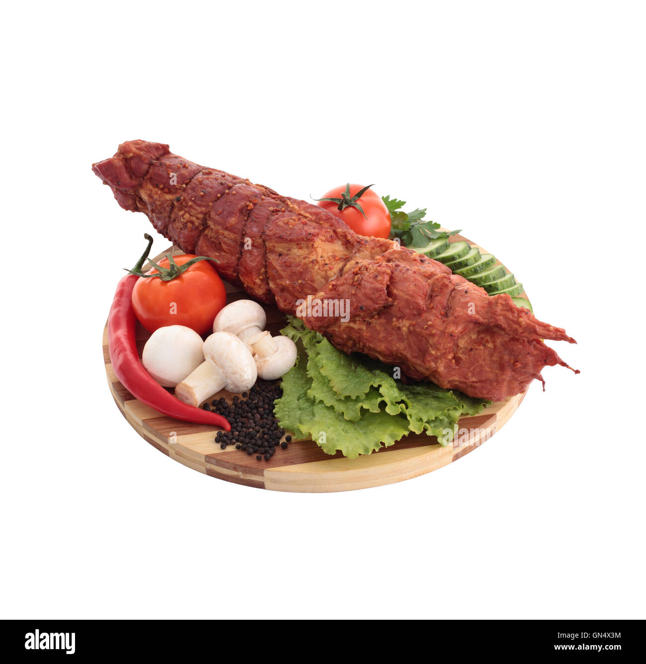 salam with spice`s on board Stock Photo - Alamy