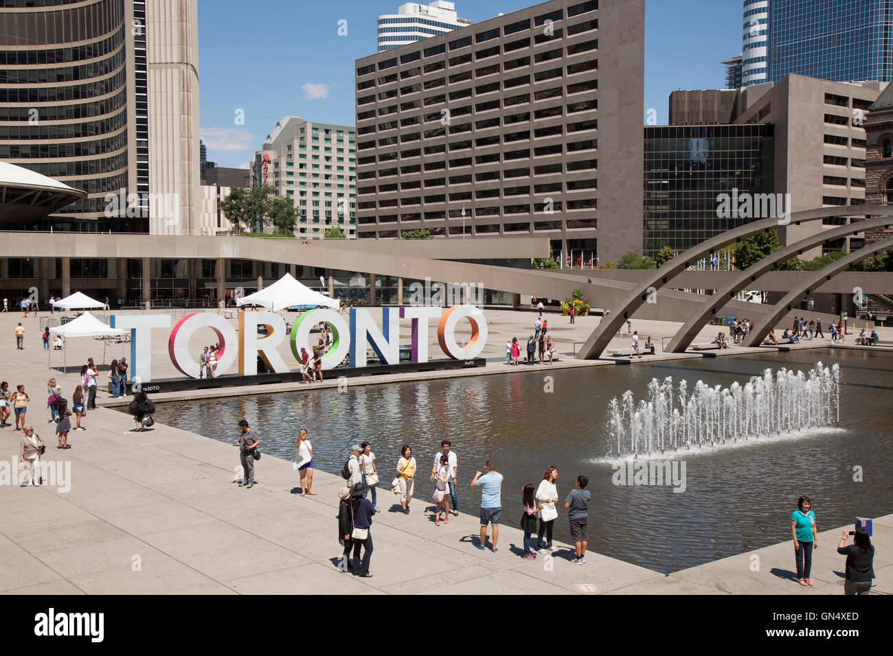 Nathan phillips square hi-res stock photography and images - Alamy