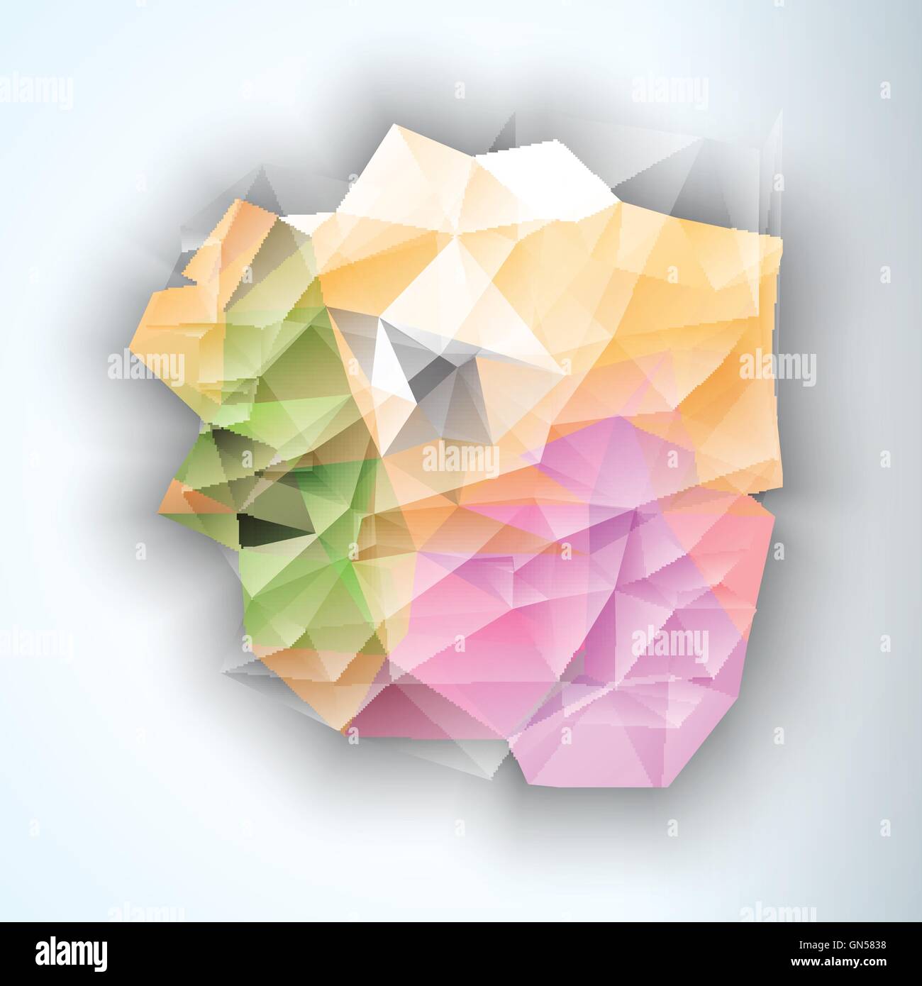 Geometric Triangular Abstract Modern Vector Background Stock Vector ...