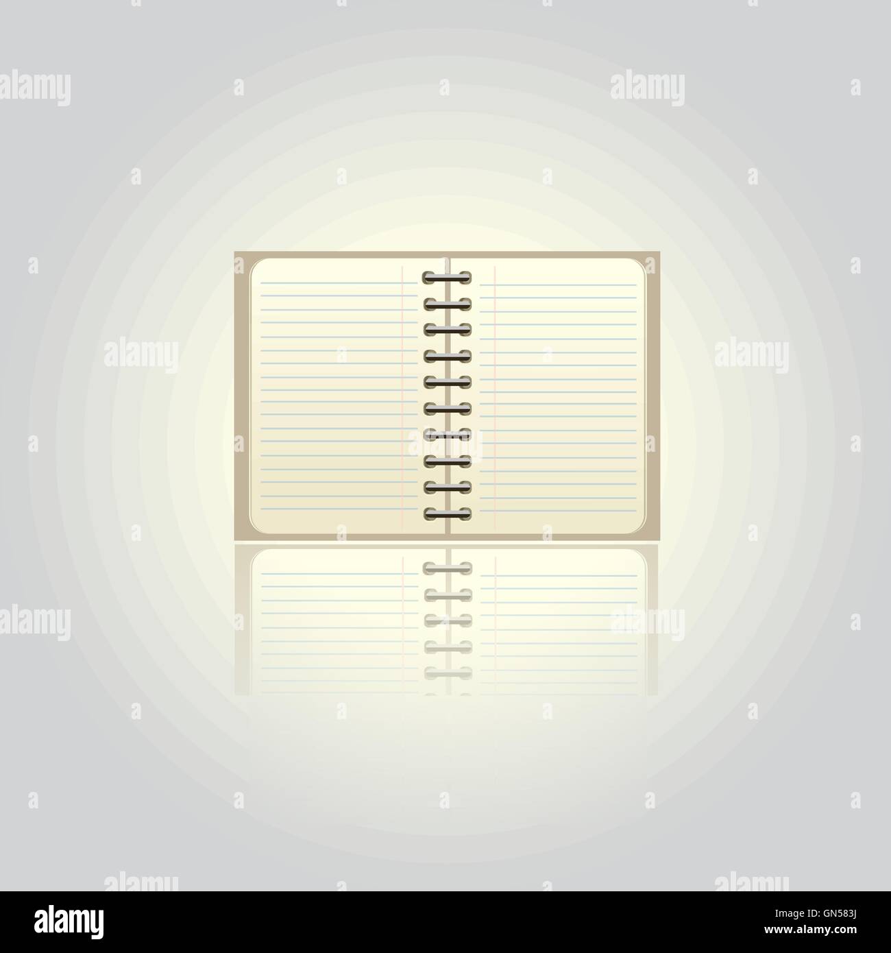 Blank pad Stock Vector Images - Alamy