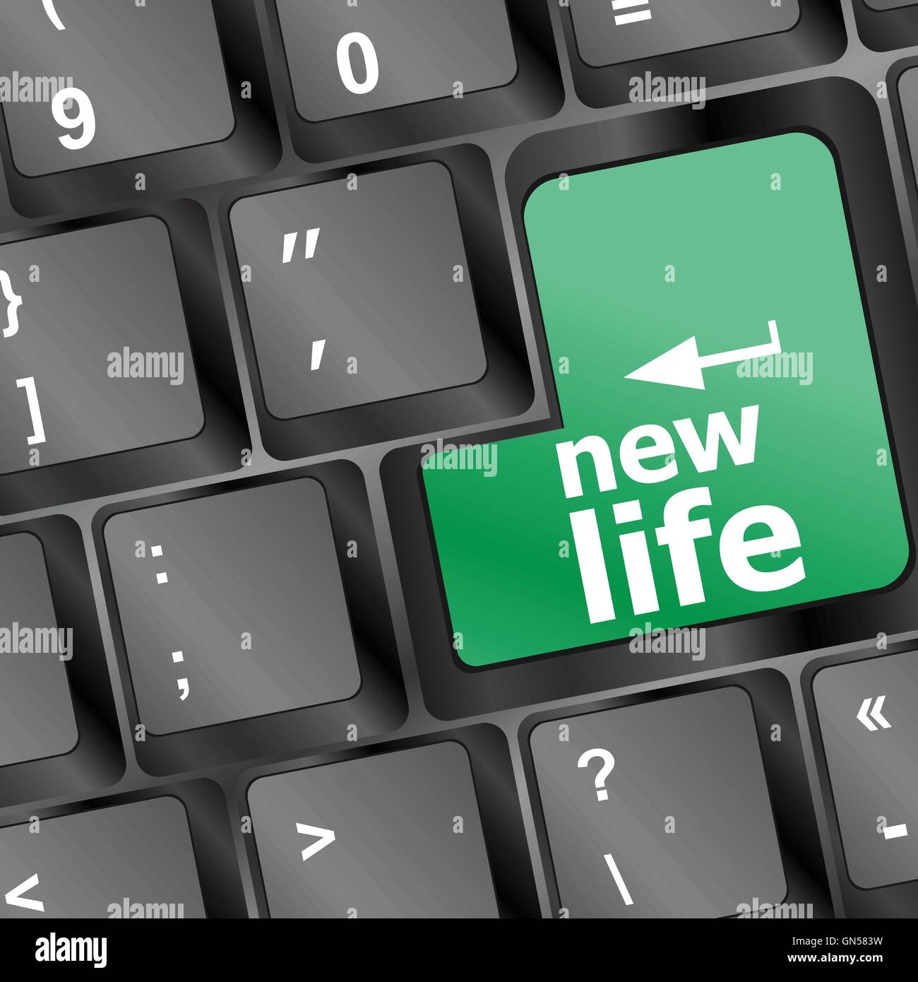 Technology keyboard words Stock Vector Images - Alamy