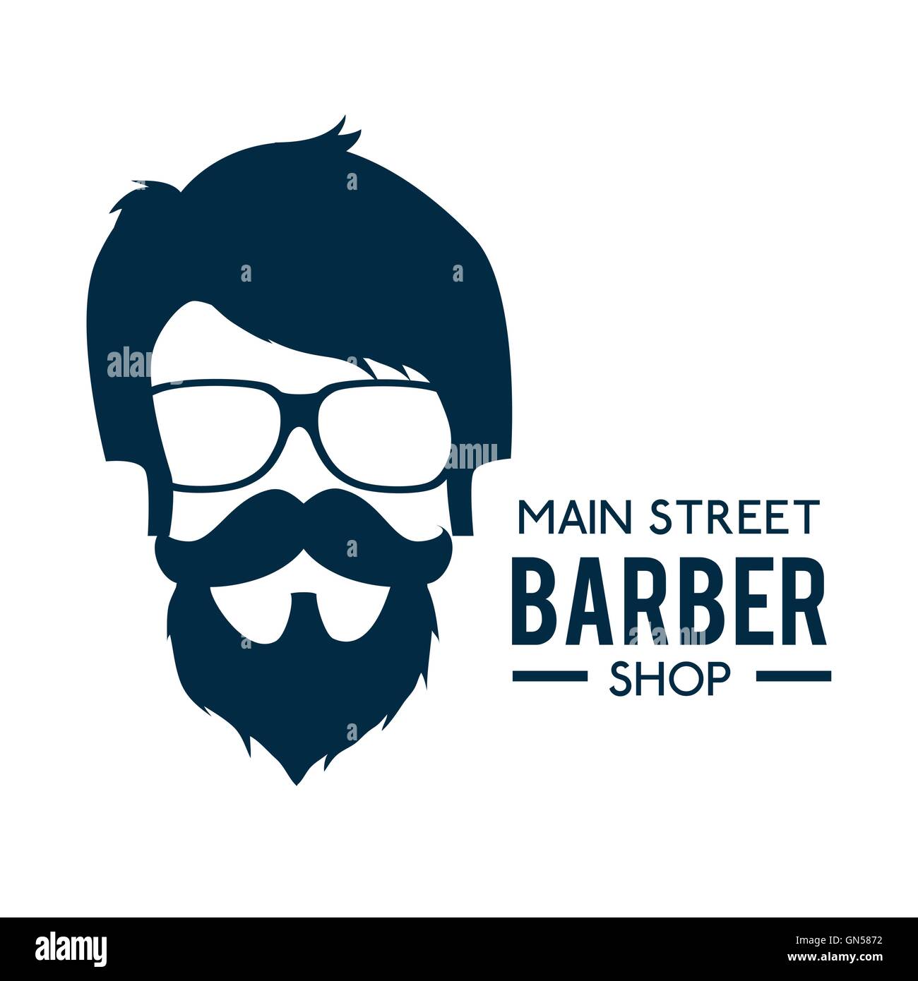 professional barber shop icon Stock Vector Image & Art - Alamy