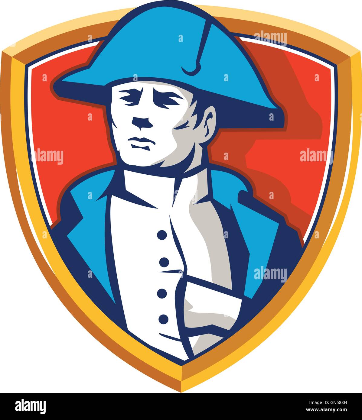 French conqueror Stock Vector Images - Alamy