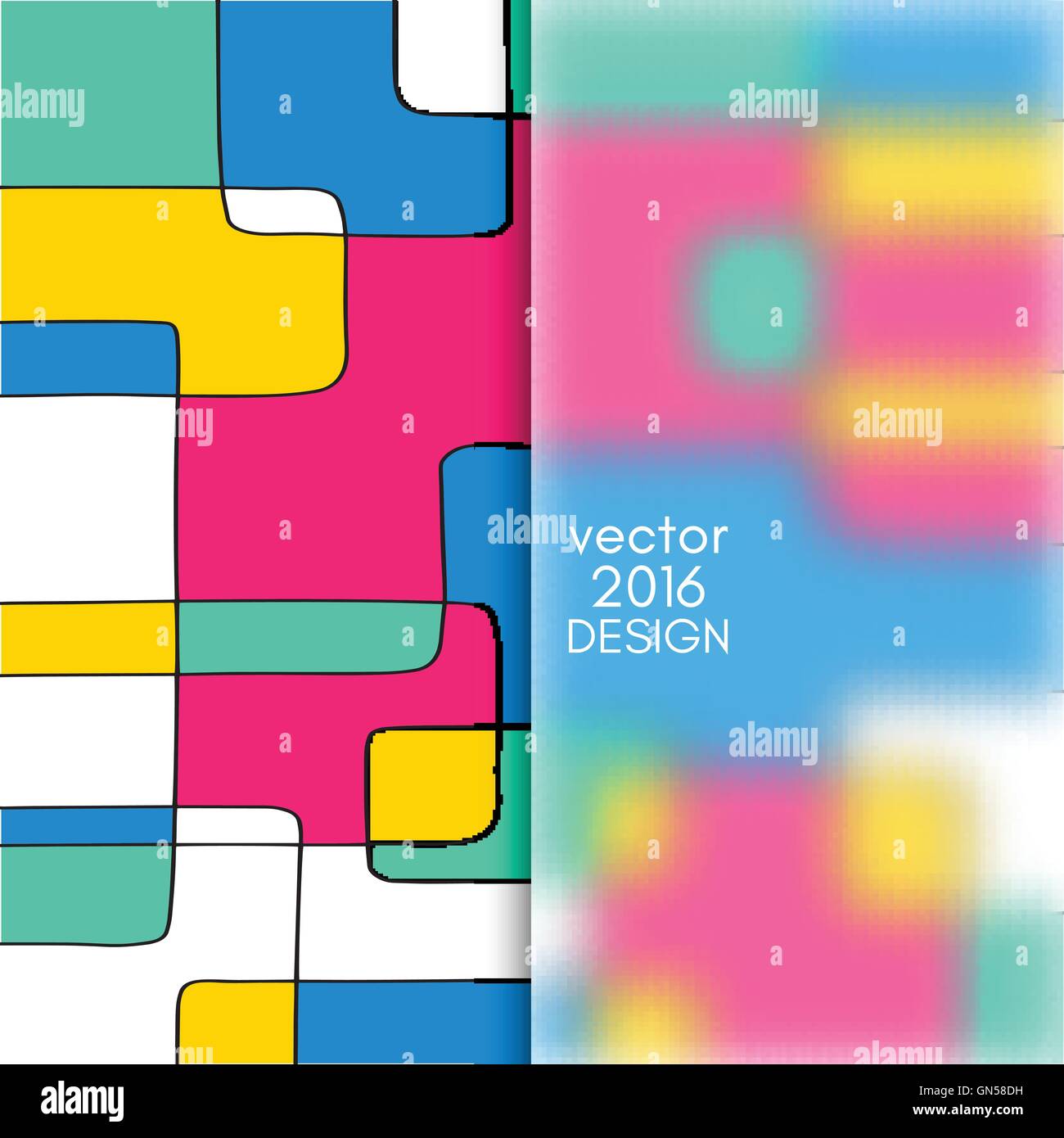 Multicolor Design Templates Stock Vector Image & Art - Alamy