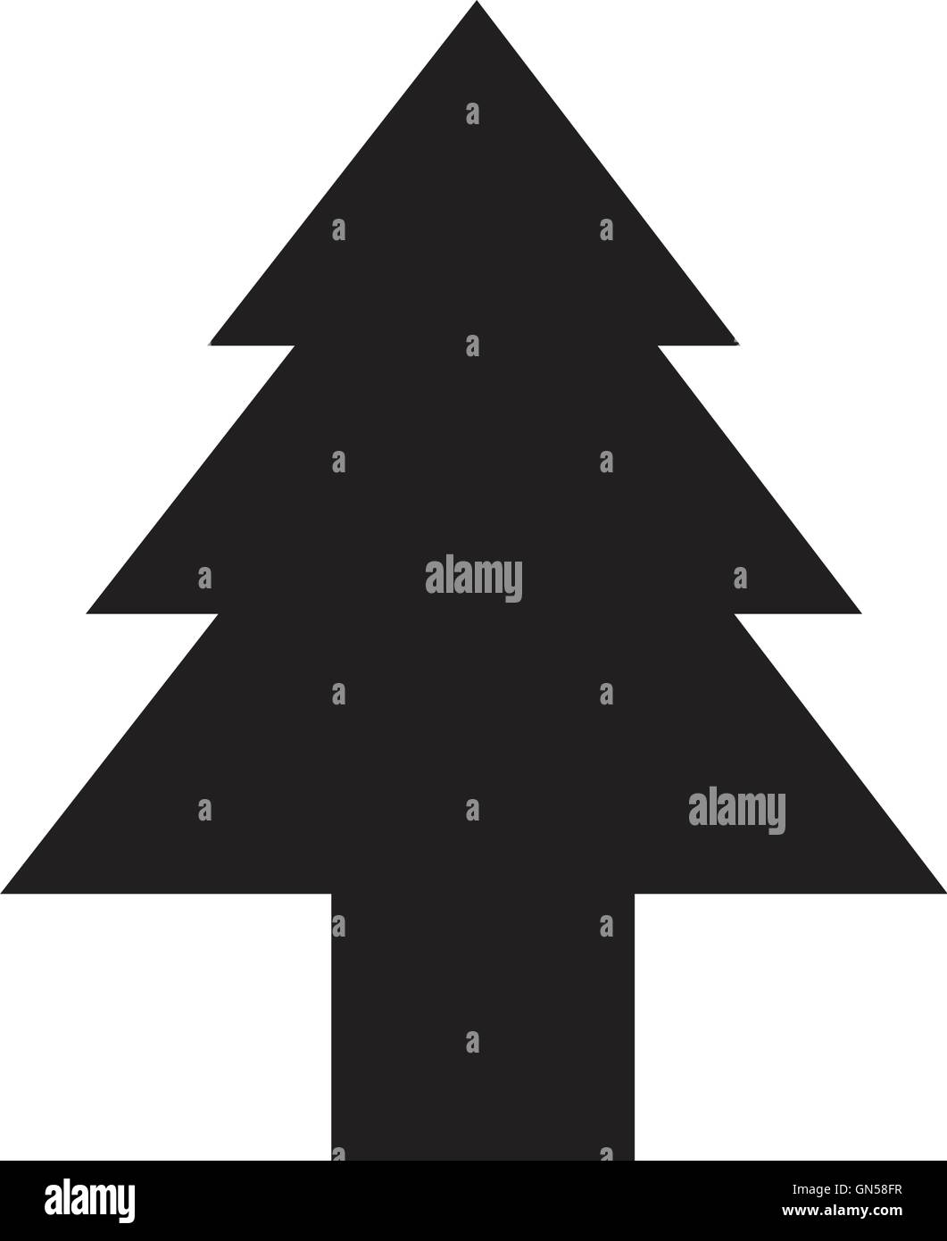 Pine tree icon Stock Vector Image & Art - Alamy