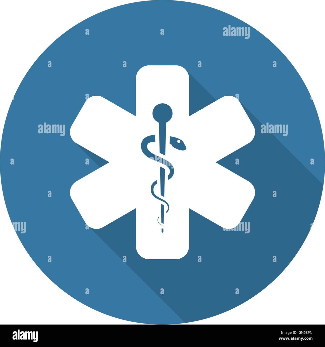 Star of life ambulance hi-res stock photography and images - Alamy