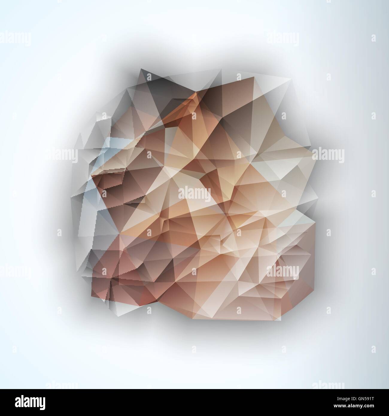 Geometric Triangular Abstract Vector Background Stock Vector Image ...