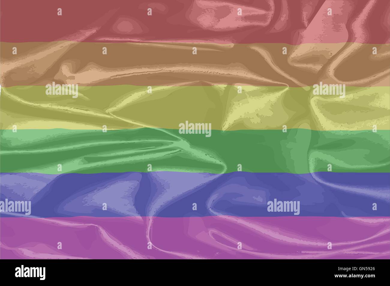Gay Pride Flag Stock Vector Image & Art - Alamy