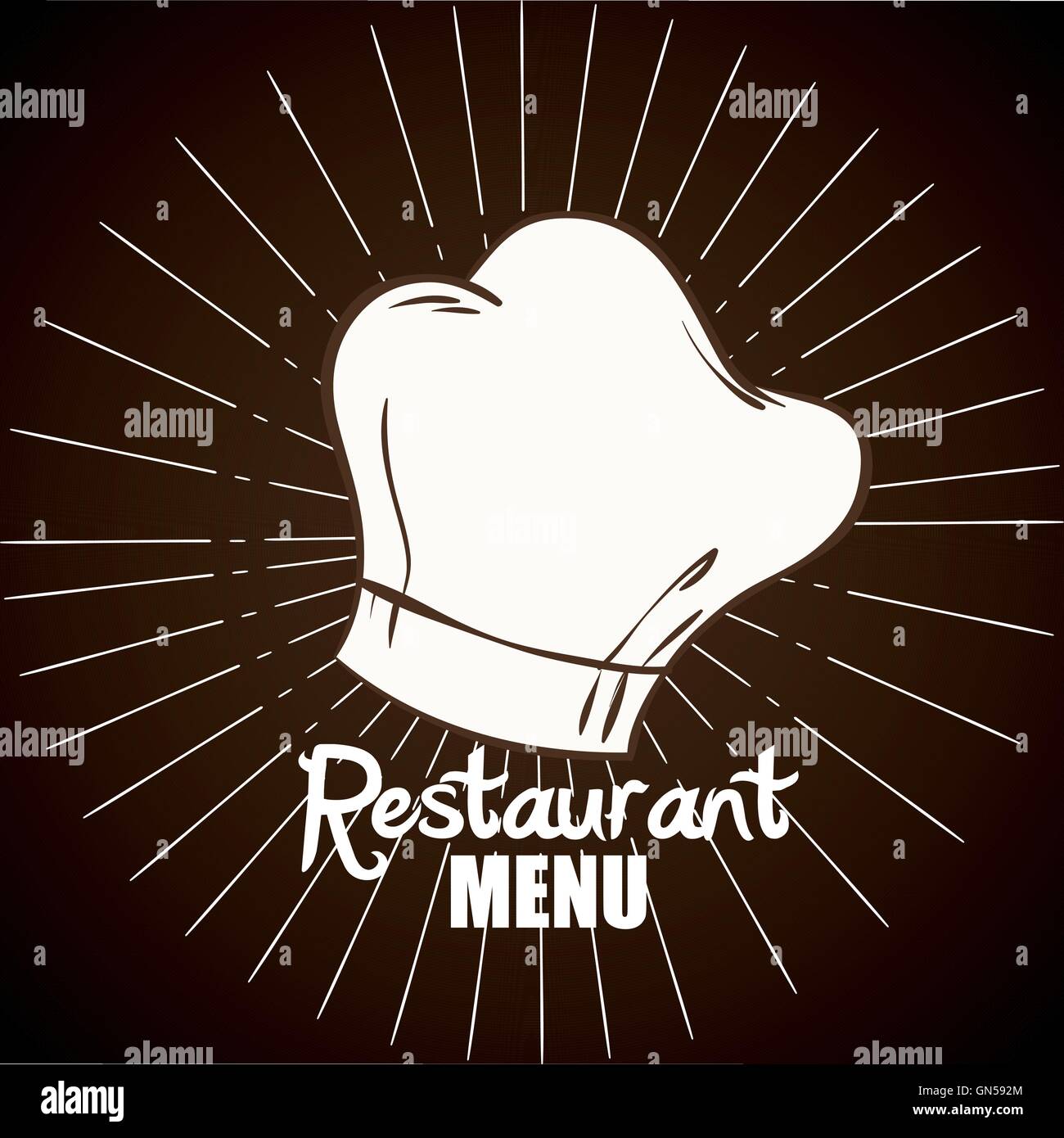 menu restaurant cover icon Stock Vector Image & Art - Alamy