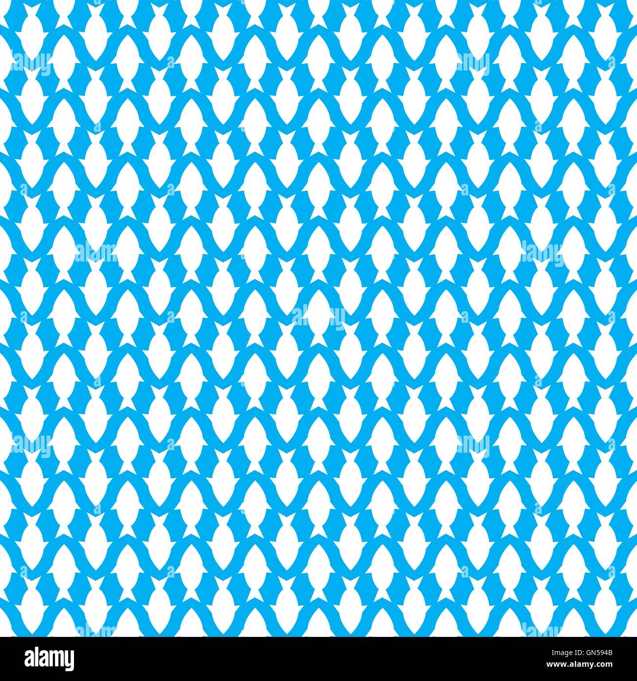 Seamless nautical pattern fish hi-res stock photography and images - Alamy