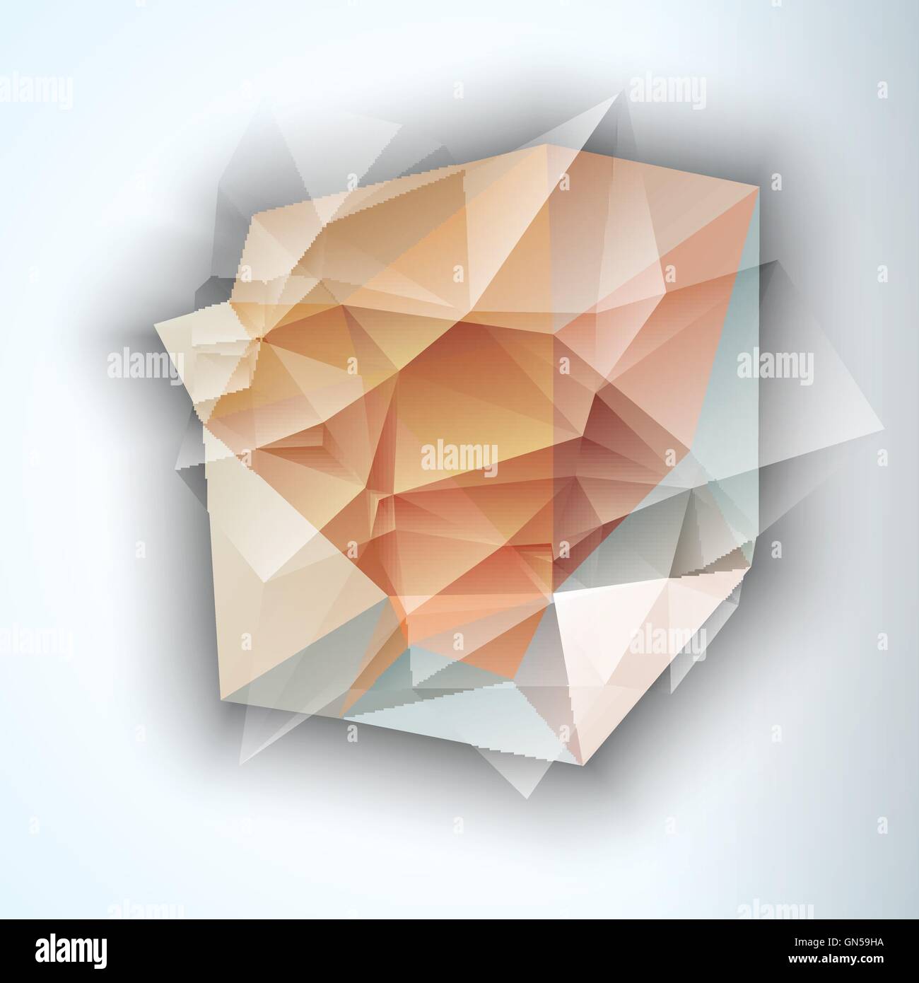 Geometric Triangular Abstract Modern Vector Background Stock Vector ...