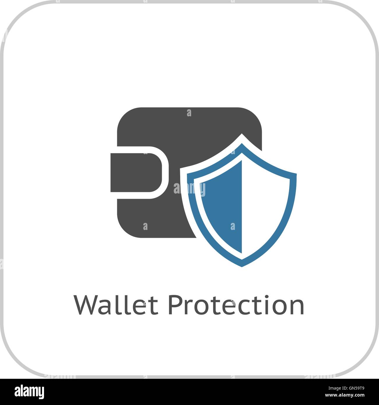 Wallet save money icon Stock Vector Images - Alamy