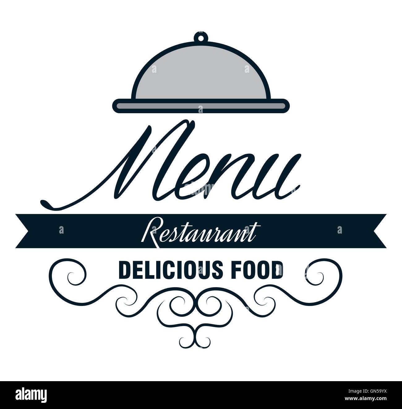 menu restaurent food icon Stock Vector Image & Art - Alamy